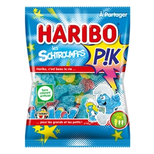 LES SCHTROUMPFS PIK HARIBO SACHET 275G
