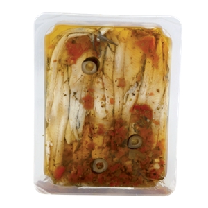 FILET D'ANCHOIS MARINÉS À LA PROVENCALE BQ.200G TRANSF.MAROC